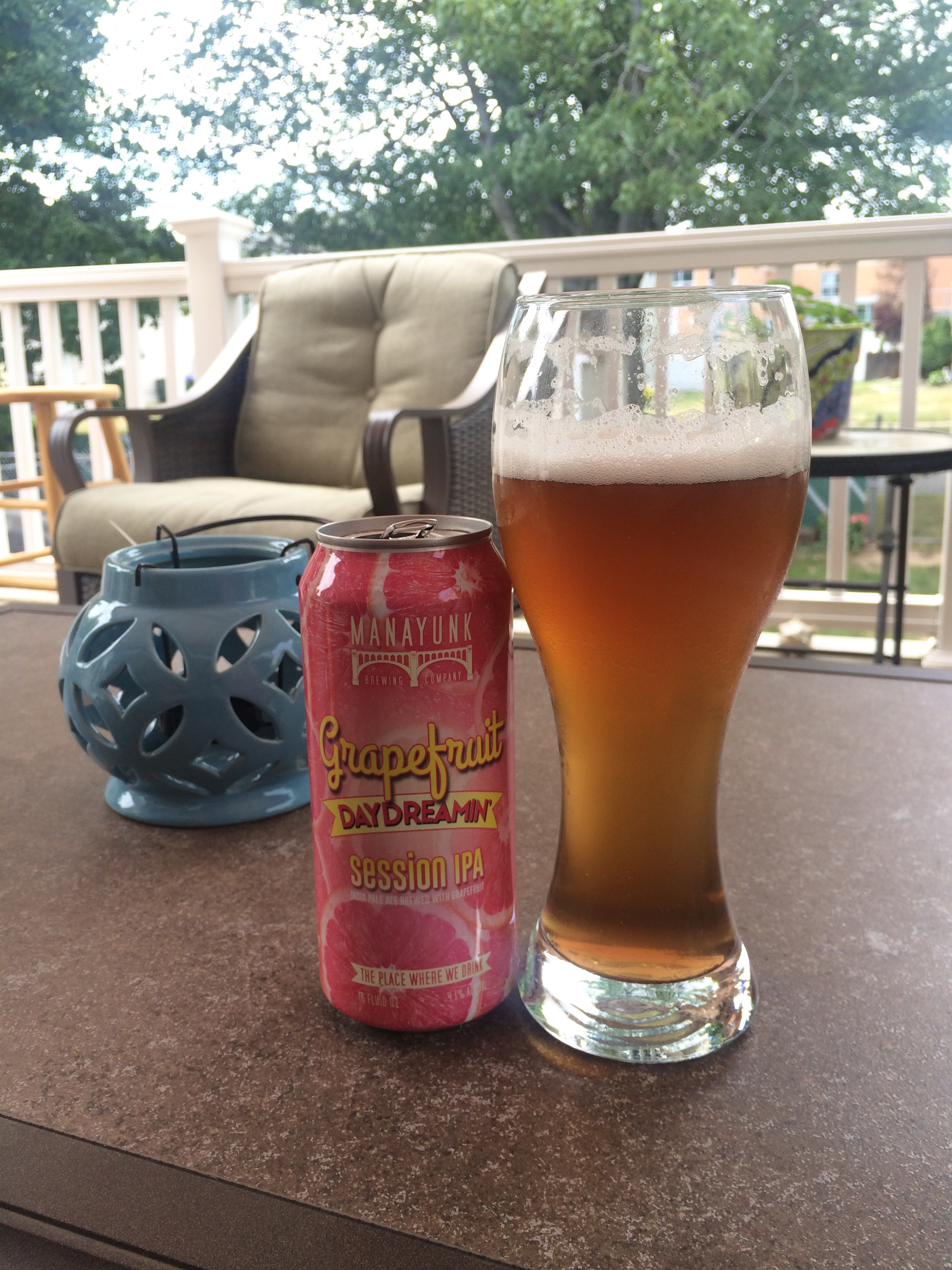 Grapefruit Daydreamin’ Session IPA from Manayunk Brewing Co ...