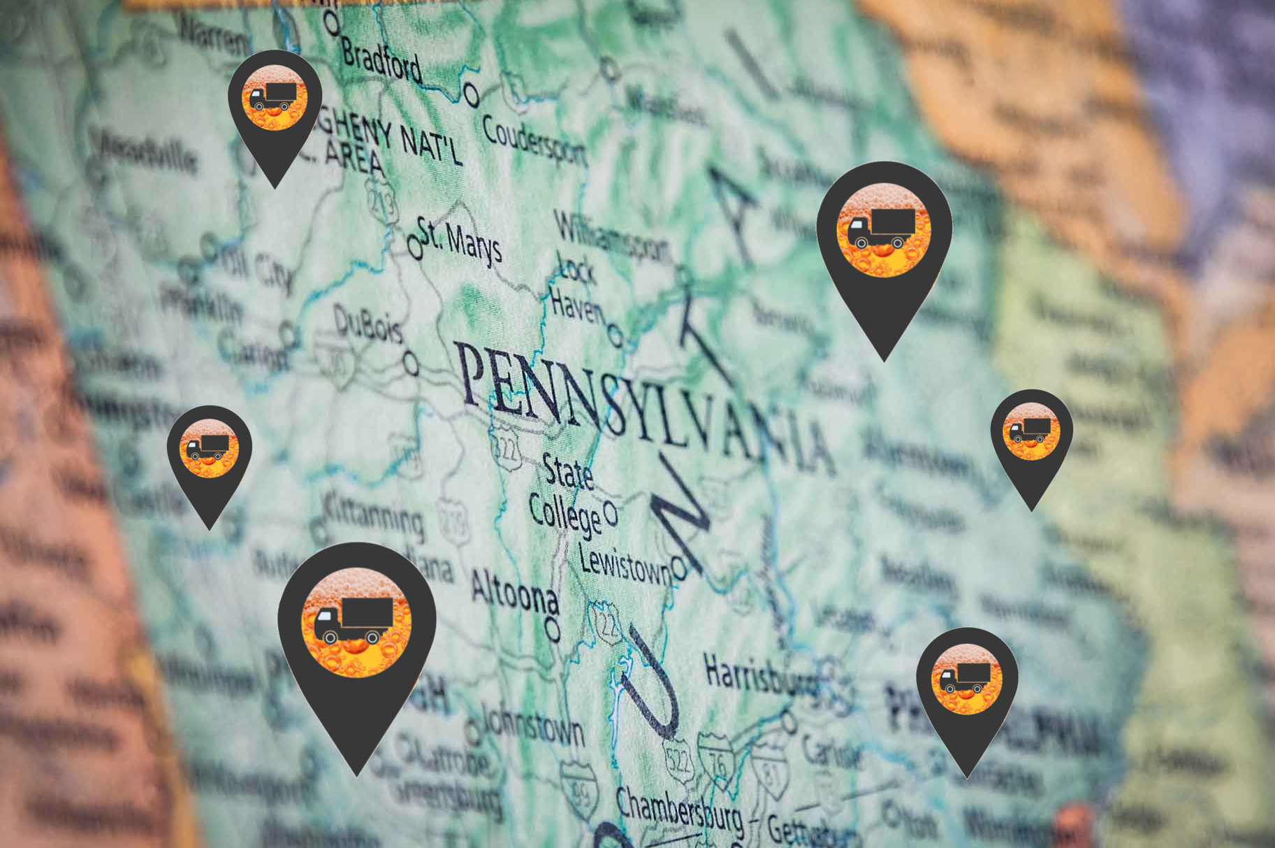 Map Of Breweries In PA Offering Home Delivery During Coronavirus ...