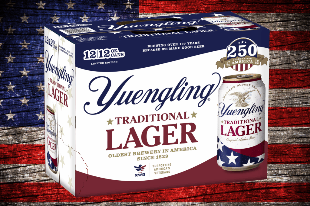 Yuengling Honors America’s 250th with Limited-Edition Lager Cans and ...